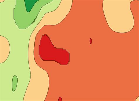convert raster to smooth contour polygons in qgis geographic