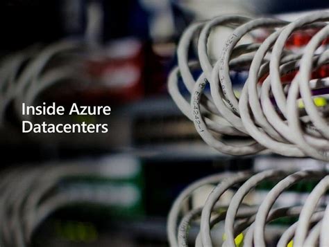 Inside Azure Datacenter Architecture With Mark Russinovich Data
