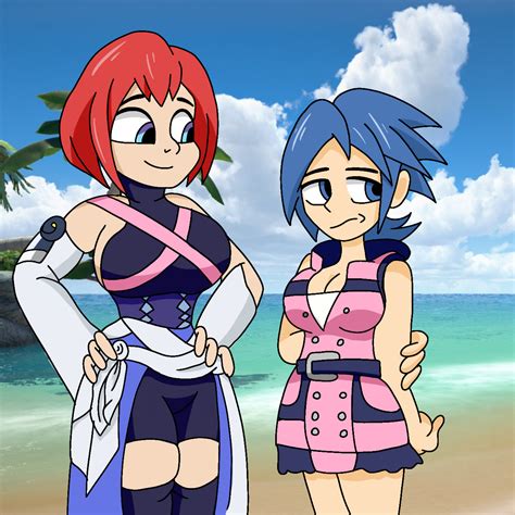 Aqua And Kairi Head Swap Commission By Swappersonic1991 On Deviantart