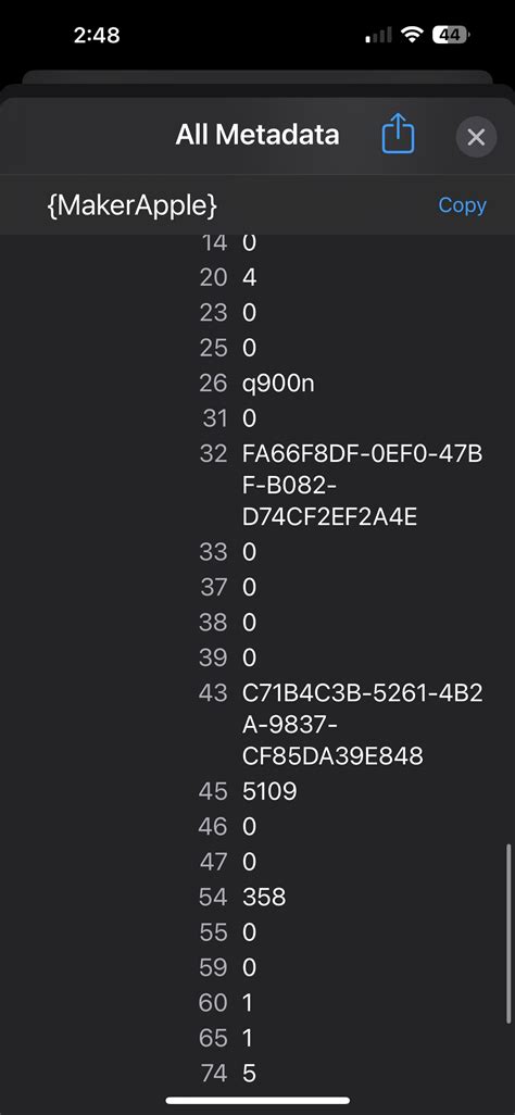 IPhone Photo Metadata What Does This Mea Apple Community