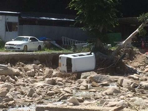 【広島県広島市安芸区畑賀町内】2018年豪雨災害！ 外壁塗装は広島県東広島市のタジリ