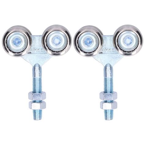 ARAMOX roue de suspension de porte 2 pièces porte suspendue roue poulie