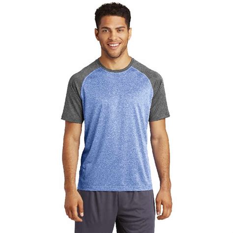 Sport Tek® Heather On Heather Contender™ Scoop Neck Tee