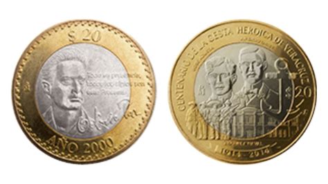 Cómo saber si tu moneda conmemorativa de 20 pesos vale más Heraldo
