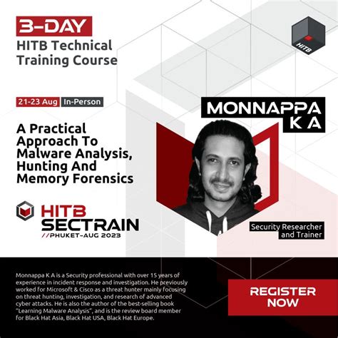 hack in the box hitb on linkedin practical malware analysis hunting