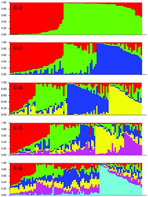 FIGURE A1 Presentation Of The Population Structure Of 96 B Napus