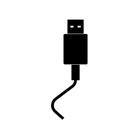 Premium Vector Usb Cable Icon Logo Vector Design