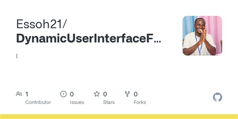 Github Essoh21dynamicuserinterfacefunctions I