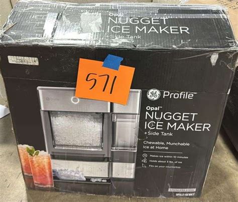 As Is Ge Opal Nugget Ice Maker In Box Earls Auction Company