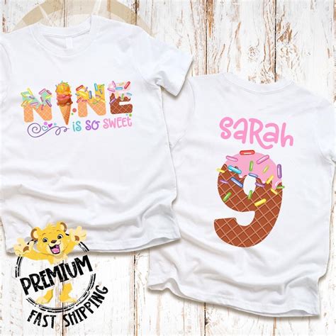 Stitch 9th Birthday Png Etsy