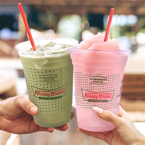 ¡el Match Perfecto De Donas Y Bebidas Para Este Verano Krispy Kreme