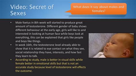 Assignment Brain Sex Experiment PPTX Endocrine And Metabolic Diseases Diseases And
