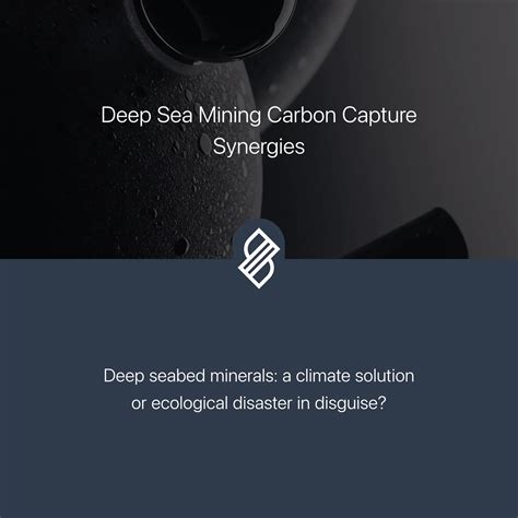 Deep Sea Mining Carbon Capture Synergies → Scenario
