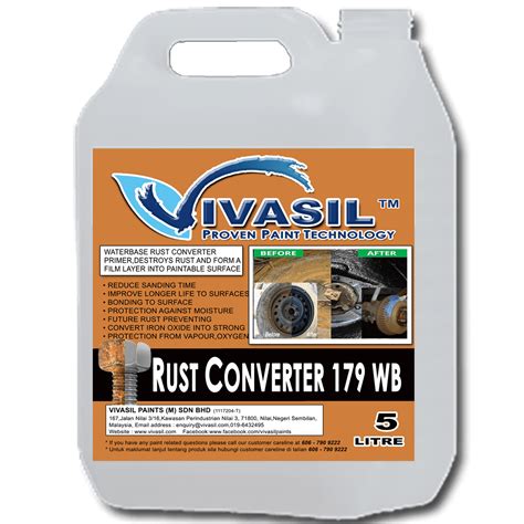 179 WB Rust Converter Proven Paint Technology