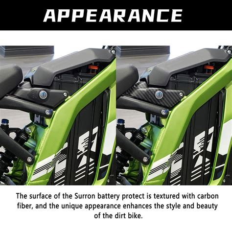 Surron Light Bee X Carbon Fiber Battery Cover For Sur Ron Light Bee X S