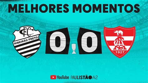 Comercial X Linense Melhores Momentos 1ª Rodada Do Paulistão A2