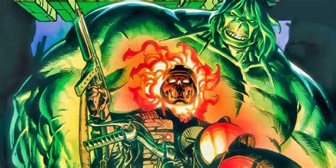 Hulk And Ghost Rider Combine Powers For An Outrageously R Rated Kill