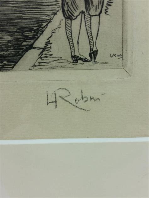 Sold Price Leopold Robin Cityscape Landscape Etching Invalid Date Pst