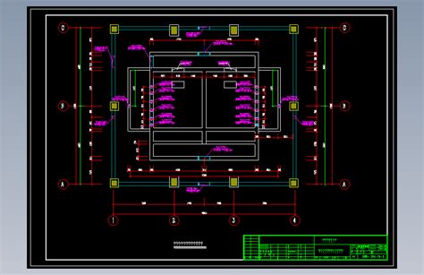 纤维转盘过滤池autocad 2000模型图纸下载 懒石网