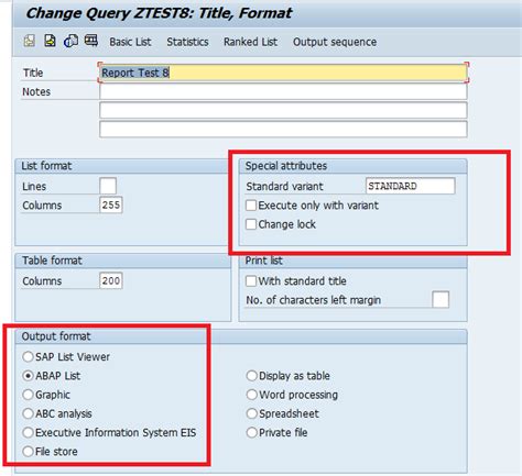 Abaper Street Making Selection Screen Fields Value As Header Of The Output In Sap Query