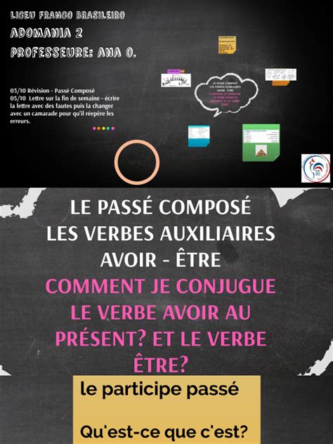 Révision Passé Composé Pdf