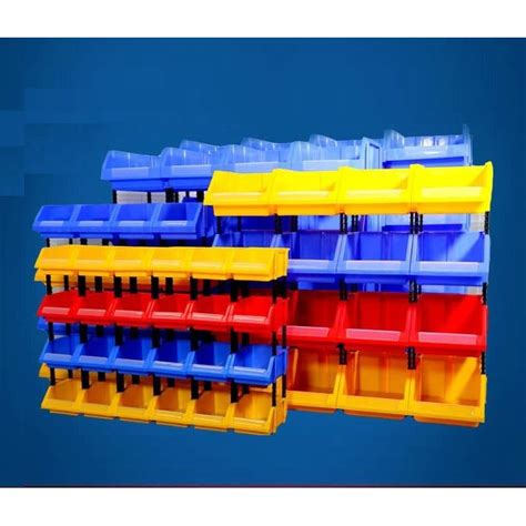 Stackable Multi Tool Industrial Storage Bin Basket Hardware Organizer