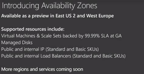 Microsoft Introduces Azure Availability Zones Completes MAREA Transatlantic Connection InfoQ