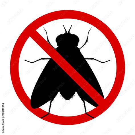 Anti Pest Control Ban Prohibition Parasitic Insects Stop Warning