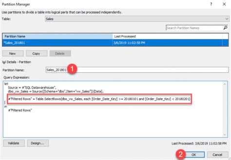 Dynamic Partitioning In Ssas Tabular Using M Query Cloud Bi