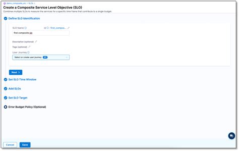 Composite SLO Harness Developer Hub