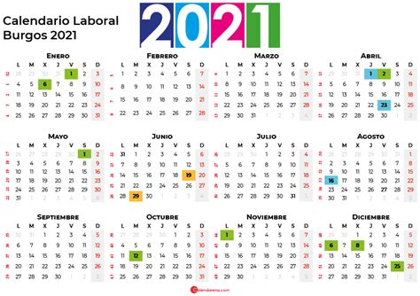 Descargar Calendario Laboral Burgos Para Imprimir