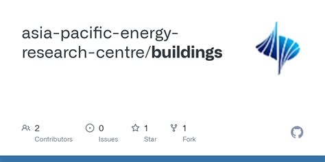 GitHub Asia Pacific Energy Research Centre Buildings