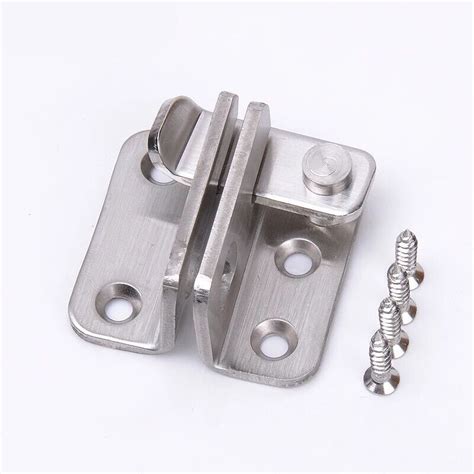 Stainless Steel Safety Wooden Door Latch Buckle Lo Grandado