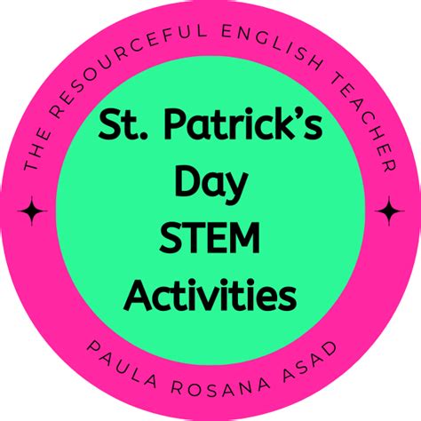 St Patricks Day Activities The Resourceful English Teacher
