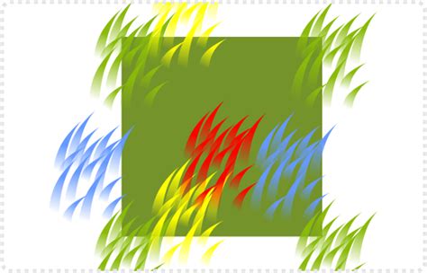 Creating Seamless D Grass Tiles In Vectors Using Inkscape