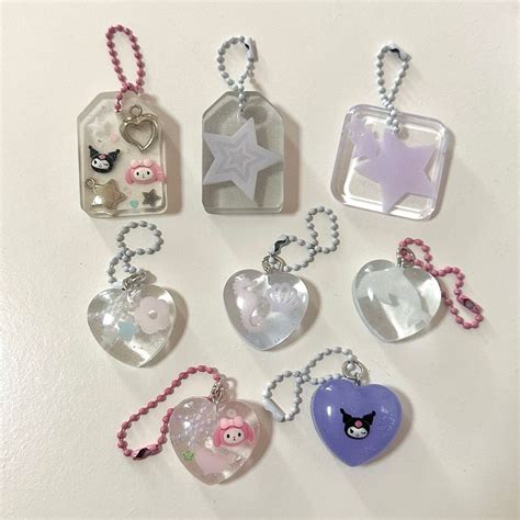 Resin Keychains Resin Jewelry Diy Pretty Jewellery Resin Charms