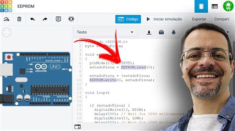 Como Usar A Memória Especial Do Arduino Eeprom Youtube