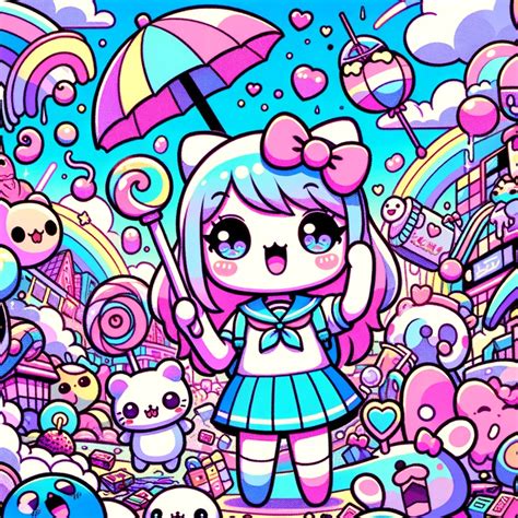 Explica por qué el concepto de kawaii es tan popular en la cultura