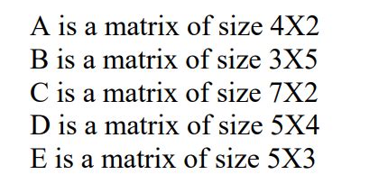 Solved A Is A Matrix Of Size 4X2 B Is A Matrix Of Size 3X5 C Chegg Com