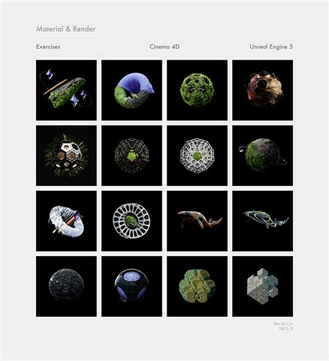 ue5 daily exercises on behance