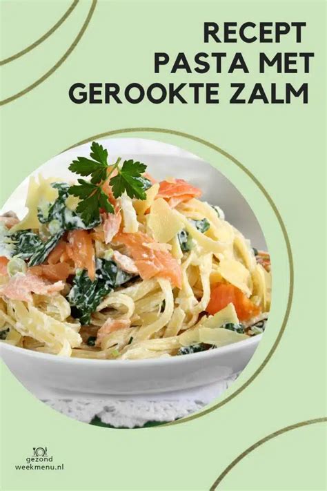 Snelle Pasta Gerookte Zalm En Spinazie