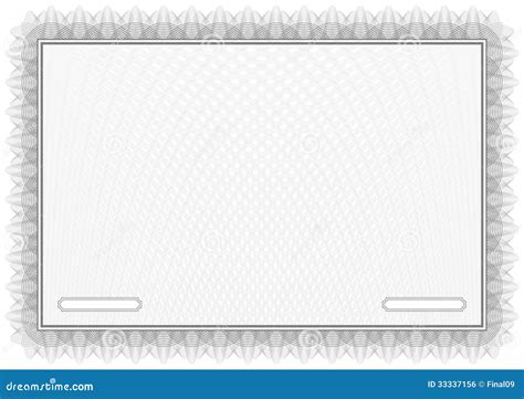 Certificate Grey Vector Pattern Diplomas Stock Vector Illustration Of Design Pattern 33337156