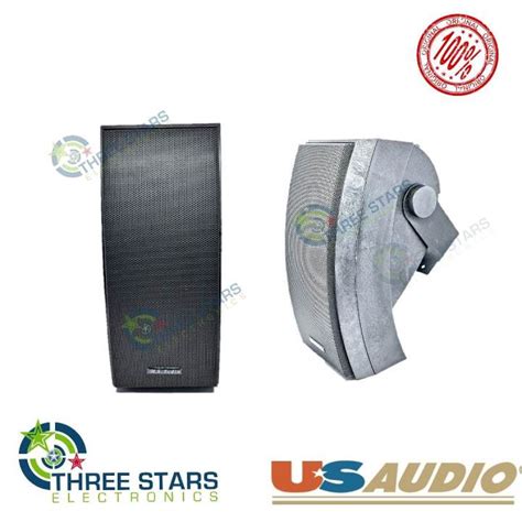 2023 2pcs Us Audio PA 522B 5 25 Inch 2 Way On Wall Speaker System 100