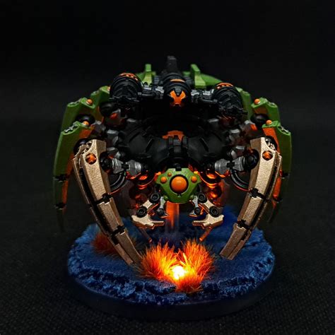 Canoptek Spyder With Led Base R Necrontyr