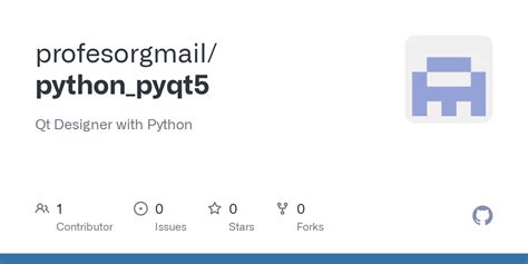 GitHub Profesorgmail Python Pyqt Qt Designer With Python