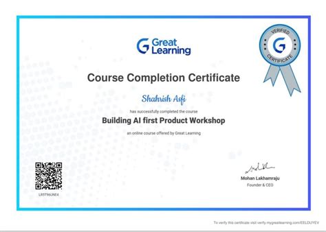 Greatlearning Artificialintelligence Linkedin Certificate