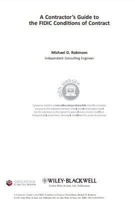 A Contractors Guide To The FIDIC Conditi Ons Of Contract Sipilpedia