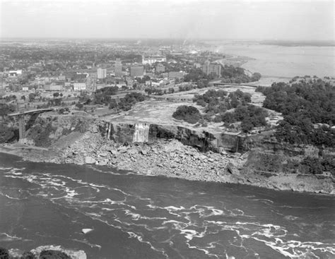 Momentos Del Pasado Las Cataratas Del Niágara Sin Agua En 1969