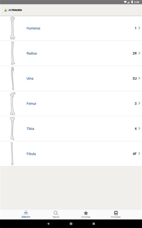 AOOTA Fracture Classification APK pour Android Télécharger