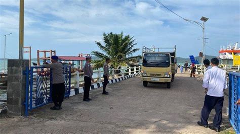 2 Kapal Roro Layani Rute Pelabuhan Tanjung Ru Belitung Sadai Bangka